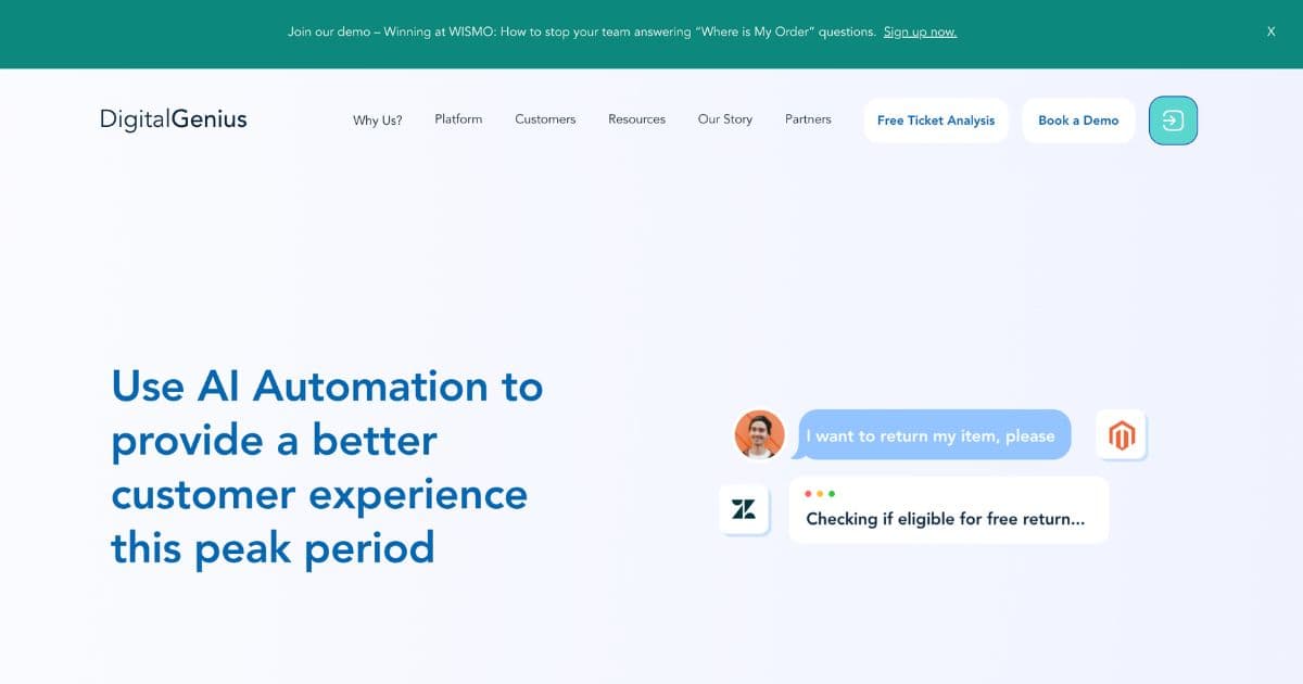DigitalGenius: Revolutionize CX with AI automation - Dynamic Business