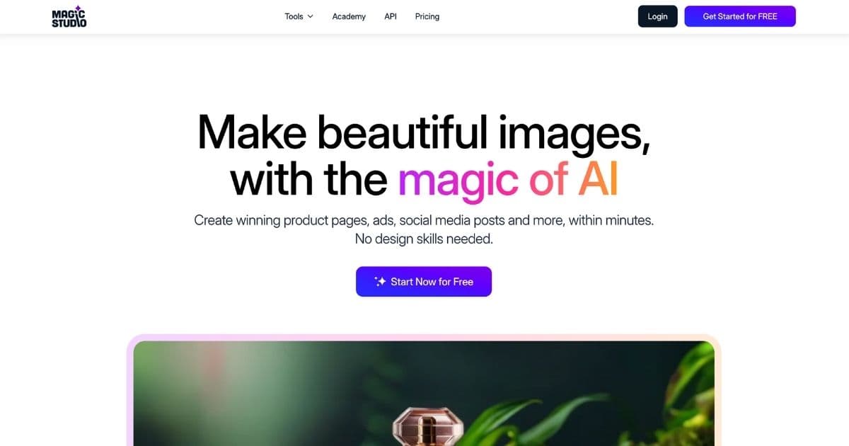 MagicStudio: Transforming images with AI - Dynamic Business