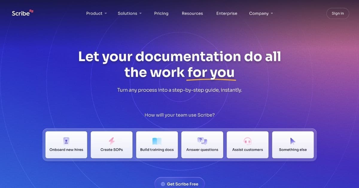 ScribeHow: Turn any process into a step-by-step guide - Dynamic Business