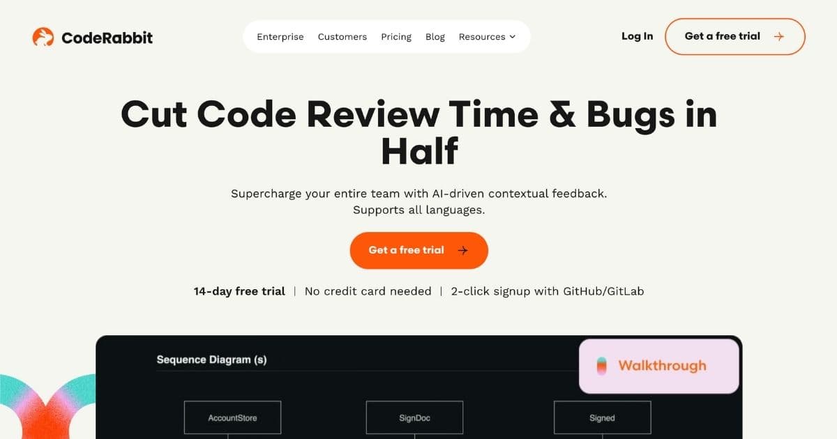 CodeRabbit: AI code review platform - Dynamic Business