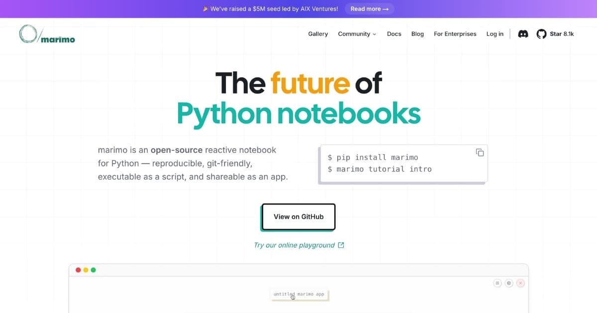 Marimo: Future of Python Notebooks - Dynamic Business