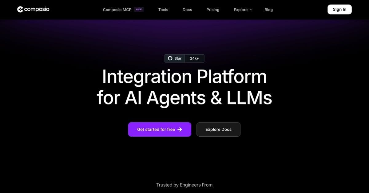 Composio: Integration platform for AI agents & LLMs - Dynamic Business