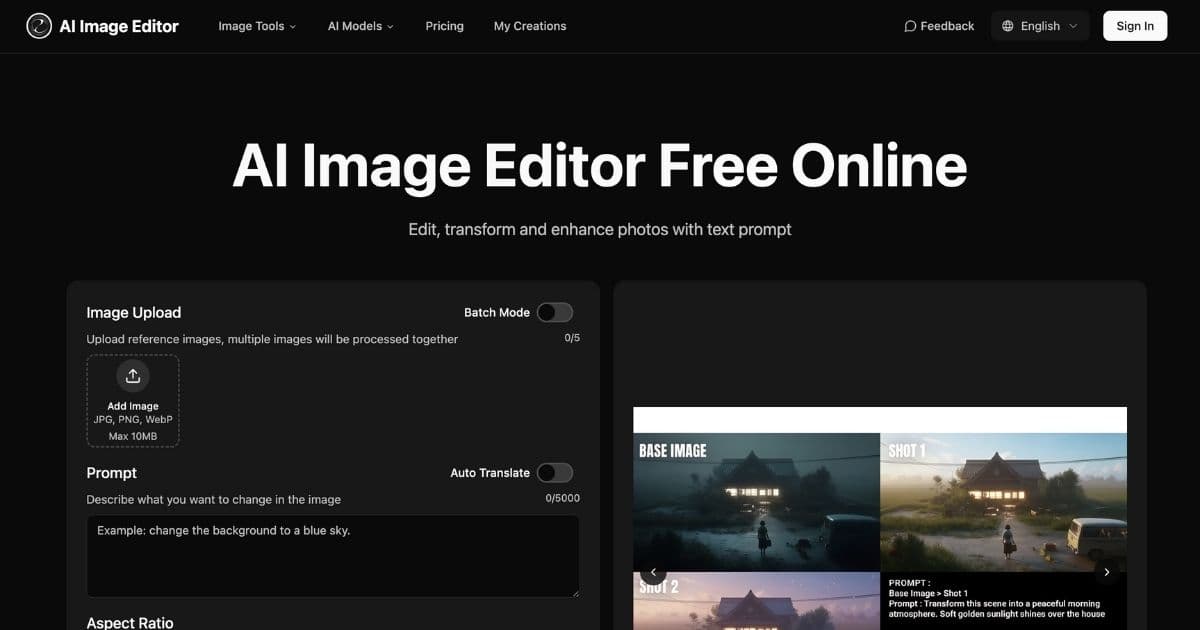 AI Image Editor: AI-Powered Image Editing - Dynamic Business