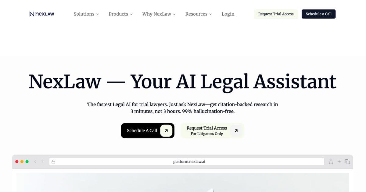 NexLaw AI: Litigation-Focused Legal Tech Platform - Dynamic Business